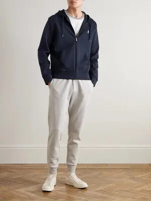 Polo Ralph Lauren Jersey Zip-up Hoodie