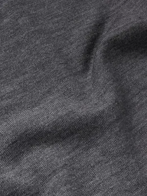 John Smedley Belper Merino Wool Polo Shirt - Gray