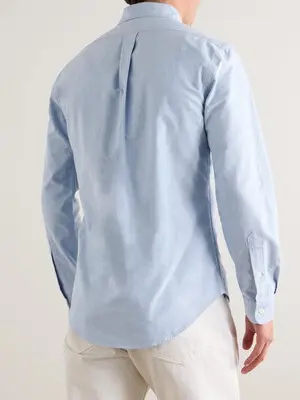 Polo Ralph Lauren Slim-fit Cotton Oxford Shirt - Blue