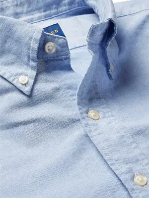 Polo Ralph Lauren Slim-fit Cotton Oxford Shirt - Blue