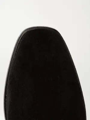 R.M.WILLIAMS Comfort Craftsman Suede Chelsea Boots - Black
