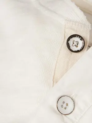 Rag & Bone Cotton-jersey Henley T-shirt - White