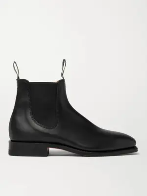 R.M.WILLIAMS Heritage Craftsman Leather Chelsea Boots - Black