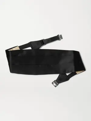 TOM FORD Silk-satin Cummerbund - Black