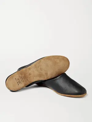 Derek Rose Morgan Leather Slippers