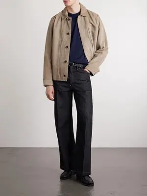 John Smedley Lundy Merino Wool Sweater - Blue