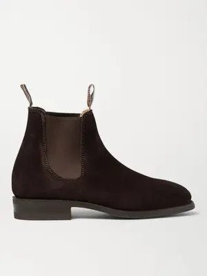 R.M.WILLIAMS Comfort Craftsman Suede Chelsea Boots - Brown