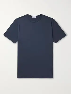 Sunspel Logo T-shirts For Men