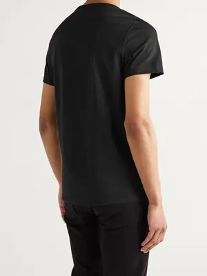 TOM FORD Cotton-jersey T-shirt - Black