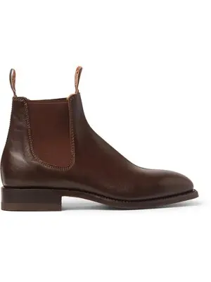 R.M.WILLIAMS Craftsman Leather Chelsea Boots - Brown
