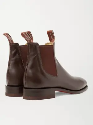 R.M.WILLIAMS Craftsman Leather Chelsea Boots - Brown