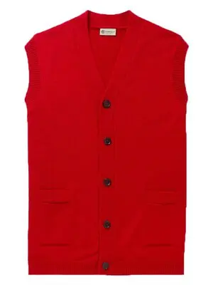Connolly Goodwood Wool And Cashmere-blend Sweater Vest L