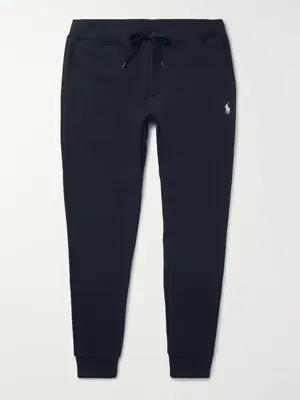 Polo Ralph Lauren Slim-fit Tapered Jersey Sweatpants - Blue