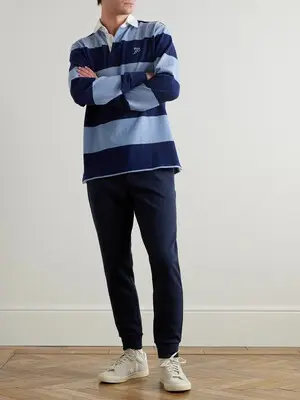 Polo Ralph Lauren Slim-fit Tapered Jersey Sweatpants - Blue