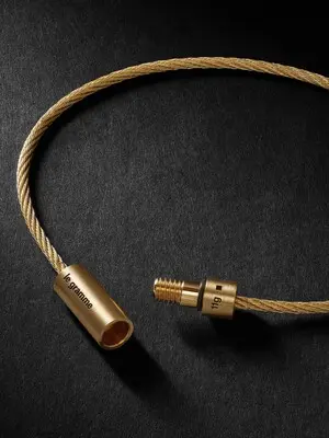Le Gramme Le 11 Brushed 18-karat Bracelet - Gold