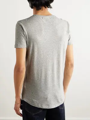 Orlebar Brown Ob-t Slim-fit Cotton-jersey T-shirt - Gray