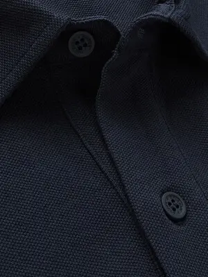 Orlebar Brown Sebastian Slim-fit Cotton-piqué Polo Shirt - Blue