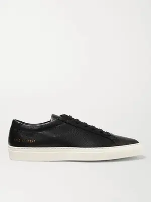 COMMON PROJECTS Original Achilles Full-grain Leather Sneakers - Black