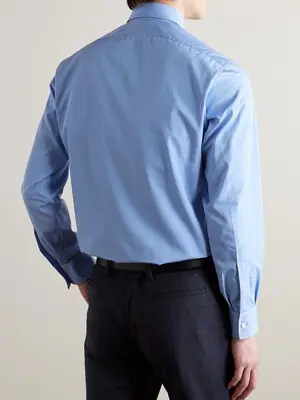 Charvet Cotton Shirt - Blue