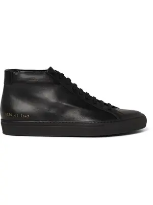 COMMON PROJECTS Original Achilles Leather High-top Sneakers