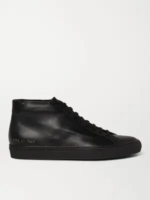 COMMON PROJECTS Original Achilles Leather High-top Sneakers - Black