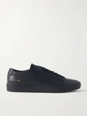 COMMON PROJECTS Original Achilles Leather Sneakers - Blue