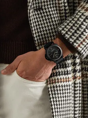 Panerai Luminor 1950 3 Days Gmt Automatic 44mm Ceramic Watch Pam01441