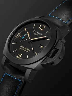 Panerai Luminor 1950 3 Days Gmt Automatic 44mm Ceramic Watch Pam01441