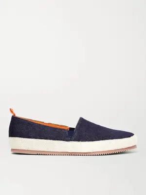 Mulo Denim Espadrilles - Blue