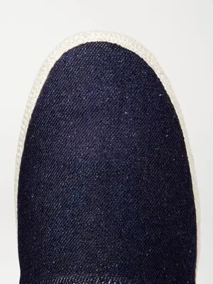 Mulo Denim Espadrilles - Blue