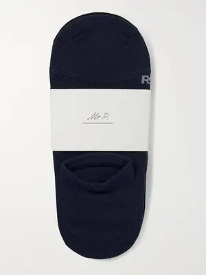 Mr P. Three-pack No-show Stretch-knit Socks - Multi
