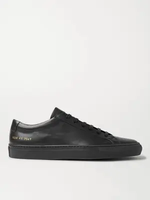 COMMON PROJECTS Original Achilles Leather Sneakers - Black