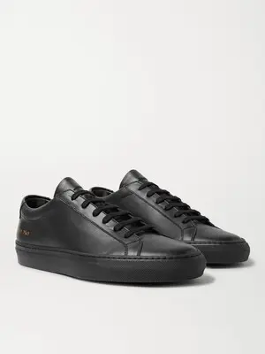 COMMON PROJECTS Original Achilles Leather Sneakers - Black