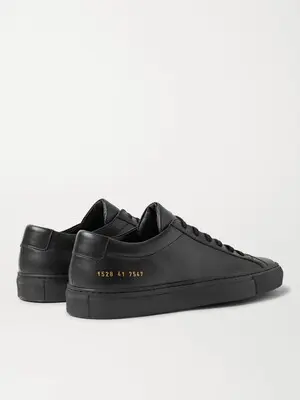 COMMON PROJECTS Original Achilles Leather Sneakers - Black