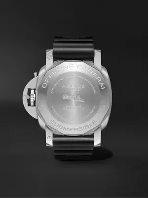 Panerai Submersible Automatic 42mm Stainless Steel, Ceramic And Rubber Diver Watch