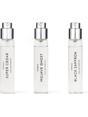 Byredo La Sélection Boisée Eau De Parfum Set Mojave Ghost, Super Cedar & Black Saffron, 3 X 12ml