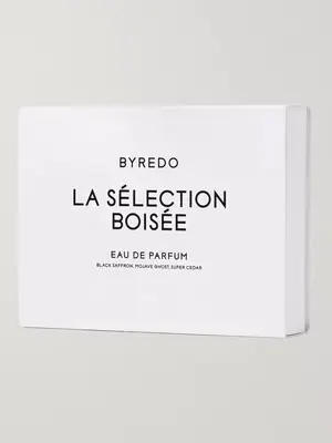 Byredo La Sélection Boisée Eau De Parfum Set Mojave Ghost, Super Cedar & Black Saffron, 3 X 12ml