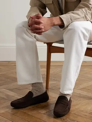 TOD'S Gommino Suede Driving Shoes