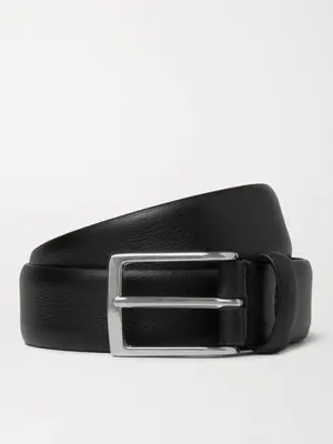 Anderson's 3cm Leather Belt - Black