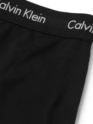 Calvin Klein Three-pack Stretch-cotton Boxer Briefs