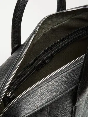 Mulberry Belgrave Full-grain Leather Briefcase - Black