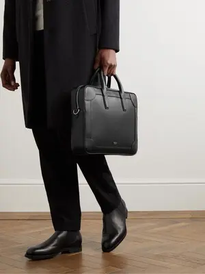 Mulberry Belgrave Full-grain Leather Briefcase - Black