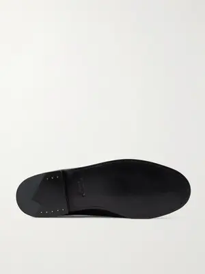 J.M. WESTON 180 Leather Loafers - Black