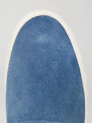 Mulo Suede Espadrilles - Blue