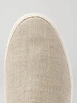 Mulo Linen Espadrilles - Neutrals