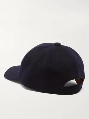 Loro Piana Storm System® Baby Cashmere Baseball Cap - Blue