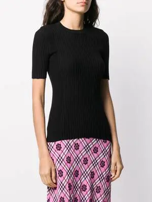 Rabanne Ribbed Fitted T-shirt