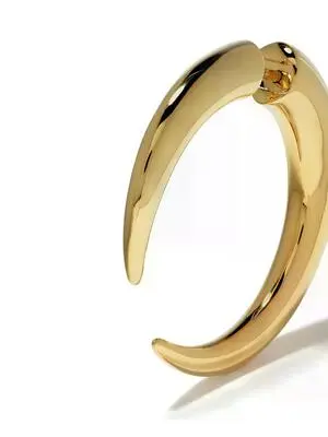 SHAUN LEANE Large Talon Hoop Earrings In 18k Yellow Vermeil - Gold