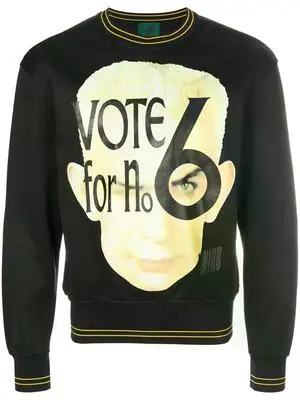 JEAN PAUL GAULTIER Vote Print Sweatshirt - Black