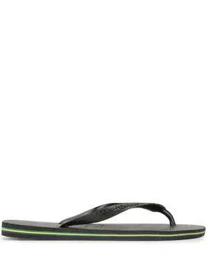Havaianas Thong Strap Flip Flops - Black